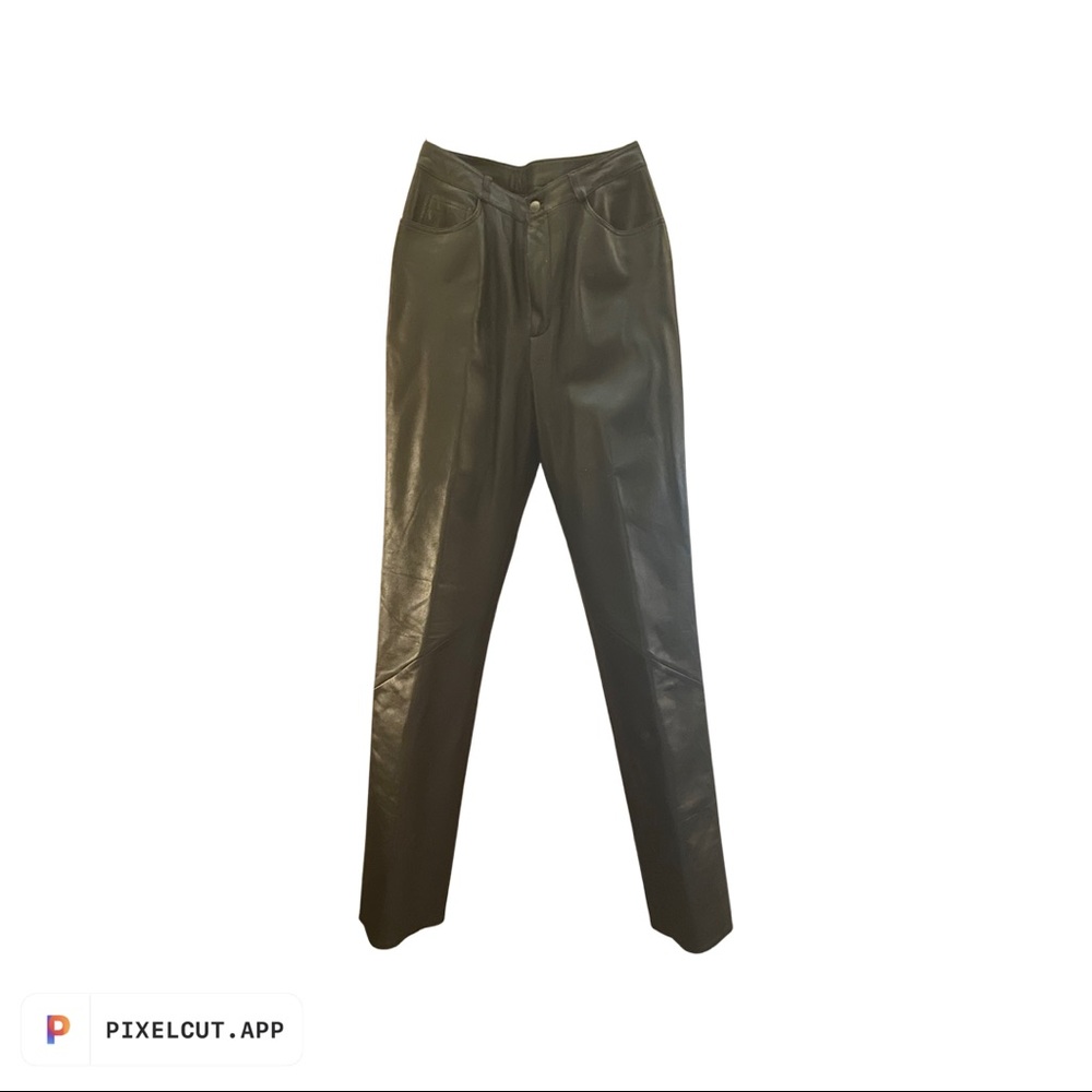 100% Genuine Leather Pants. Excellent Condition. - Gem